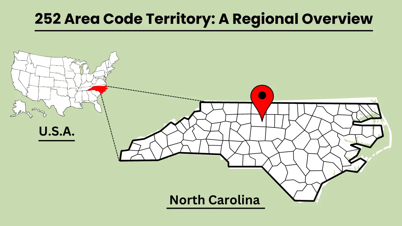 Vorwahl 252: Abdeckung, Demografie und Geschäftsauswirkungen in NC