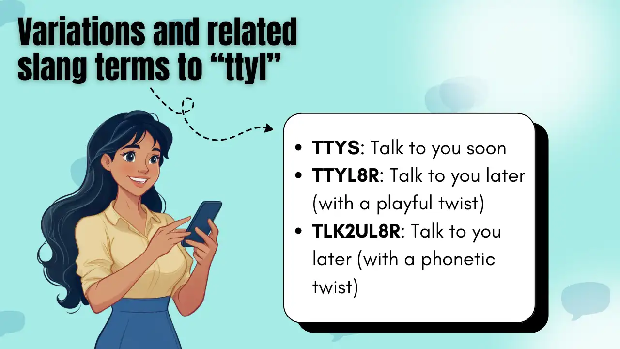 ¿Qué significa TTYL? Definición, ejemplos y uso en mensajes de texto