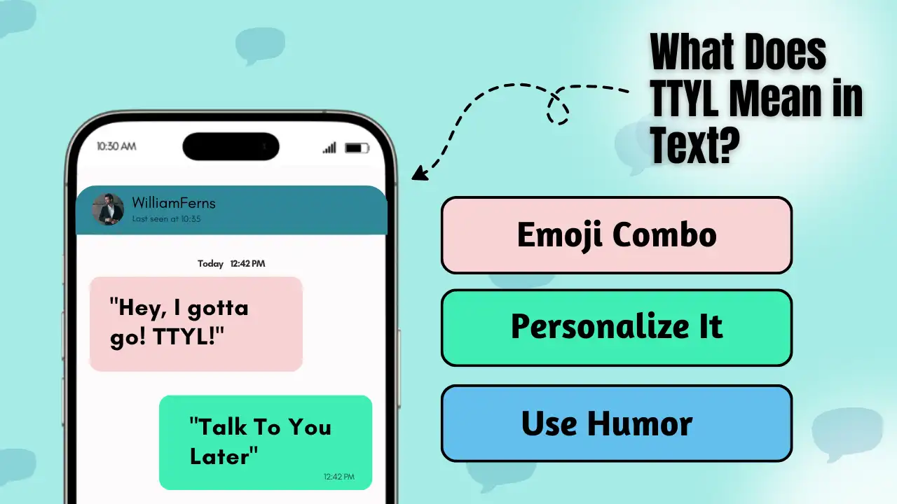 ¿Qué significa TTYL? Definición, ejemplos y uso en mensajes de texto